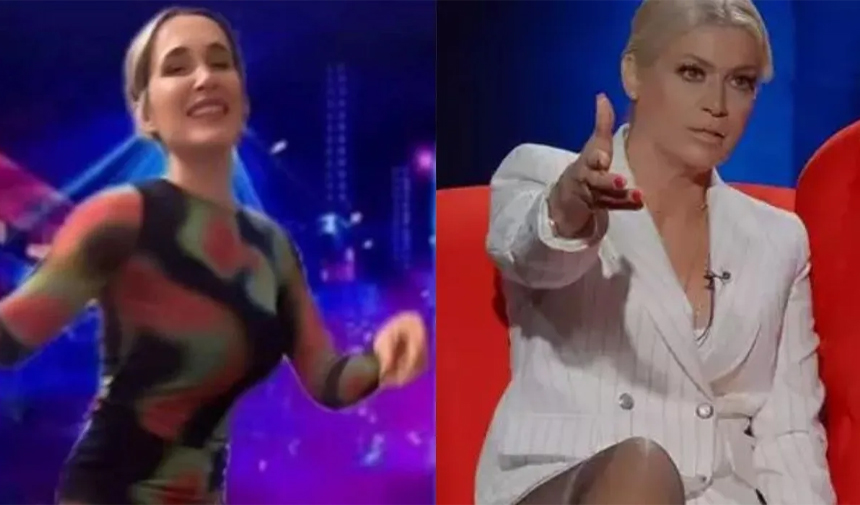 Mehtap Yılmaz ve Sema Aydemir pavyon dansı tartışmasından birbirlerine ...