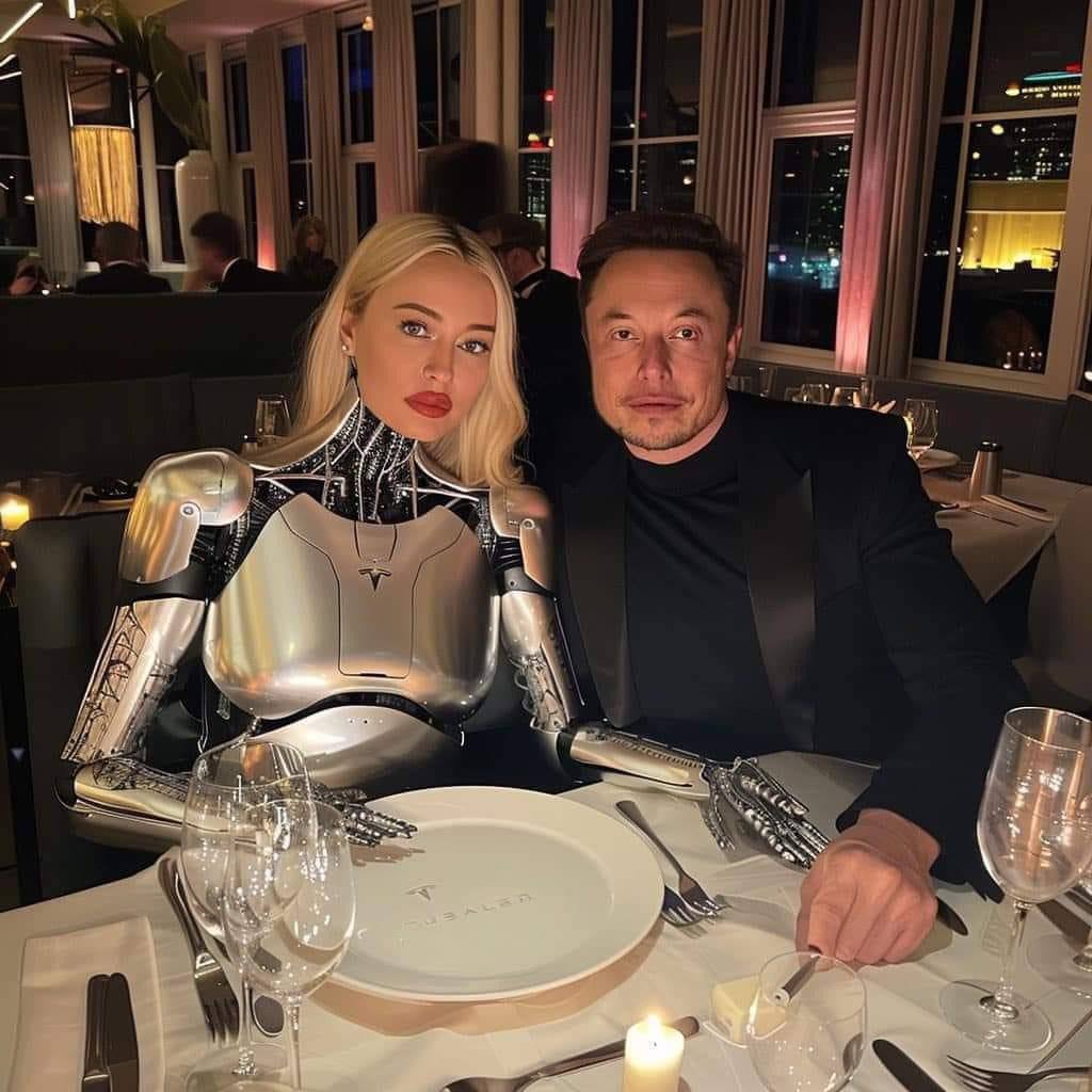 Elon Musk robot sevgilisiyle yemeğe çıktı - Elips Haber