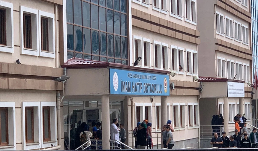 Rize'de okulda yangın merdiveninden düşüp ölen Gizem'i, emniyet ...